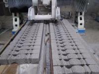 China Double Blades Lift Type Stone Profile Cutting Machine 850mm Lifting Travel 18.5kW Motor for sale