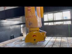 5 Axis Bridge Cutting Machinery For Arbitrary Shaped Lines，fan Shaped Plates，wash Basin And Special Shaped