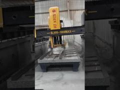 Máquina de corte e fresagem linear de feixe duplo de controlo CNC profissional