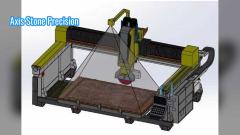 Axis Stone Cutter Precision For Complex Shapes