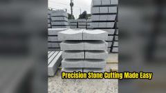 Vertical CNC Wire Saw Machine for Precision Stone Cutting