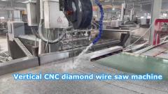 Vertical CNC diamond wire Saw machine