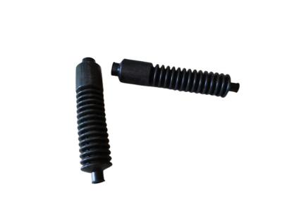 China Black Bellows Rubber Boot 6mm Convoluted Rubber Bellows And Boots Silicone for sale