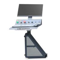 China Multi Tool Function CNC Router Machine With Oscillating Knife Camera Positioning for sale