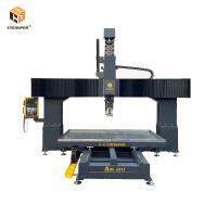China Multi-Material 5 Axis CNC Router 360-Degree Full Rotation Machining for sale
