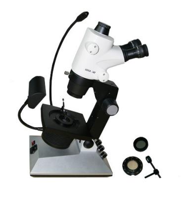 China Leica Trinocular Gem Microscope with Color Temperature of 6000k  - 7000k factory