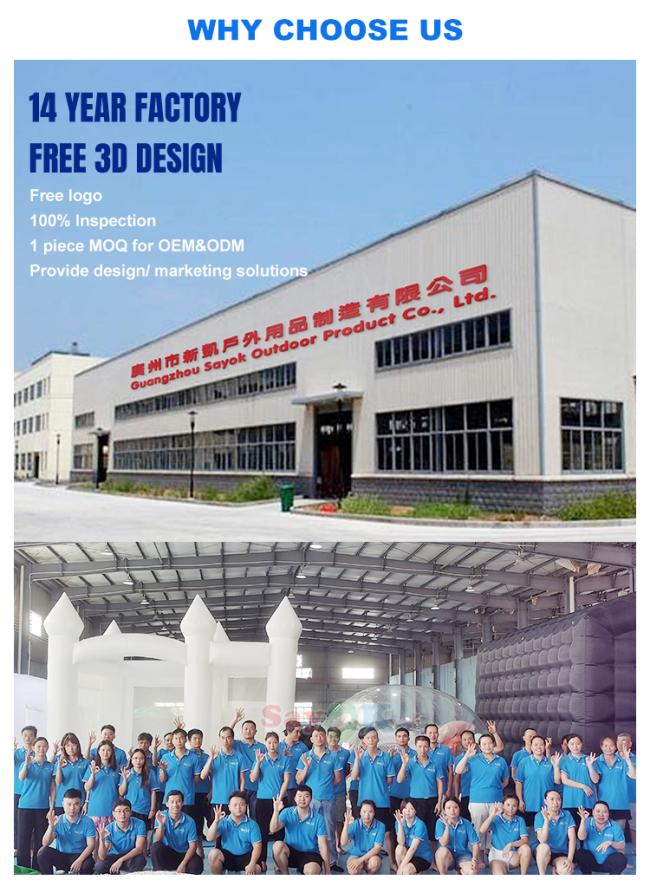 Inflatable tent product