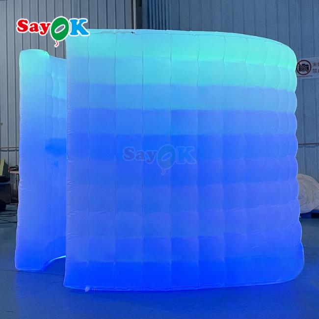 360 photo booth at an event