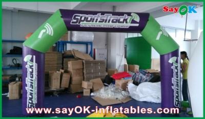 China Arcada inflable al aire libre de la lona del PVC, arco inflable del final del comienzo en venta