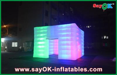 China inflatable family tent Nice Large Led Light Decoration Tent Inflatable For Christams Inflatable 4 Man Tent for sale