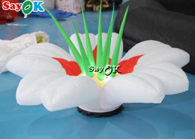 China Wedding Party Event Inflatable Lighting Decoration RGB LED Light Advertising Flower for sale