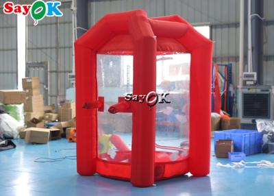 China Portable Inflatable Cash Register Booth Inflatable Cash Grabber Booth for Advertising Campaign for sale