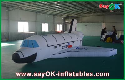 China Modelo inflable inflable blanco gigante del avión de aire con el ventilador del CE o de la UL en venta