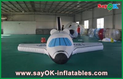 China Modelo inflable inflable blanco gigante del avión de aire con el ventilador del CE o de la UL en venta
