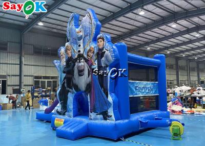 Cina Principessa Printing Theme Inflatable del ghiaccio rimbalza la Camera del trampolino con lo scorrevole in vendita