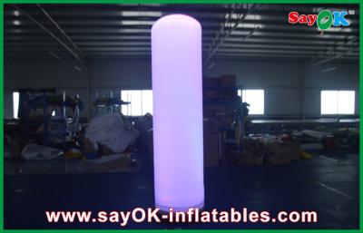 China Decoración inflable de nylon interior los 5m postes grandes de la iluminación de Courful en venta