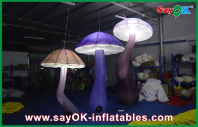 Cina Fungo gonfiabile 3m attraente LED che accende nylon 190T per l'impegno in vendita