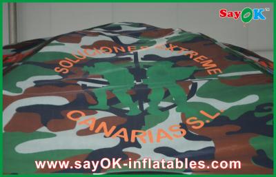 中国 オックスフォードの大きい布の浜の使用のための膨脹可能なくものテントの風の証拠 販売のため