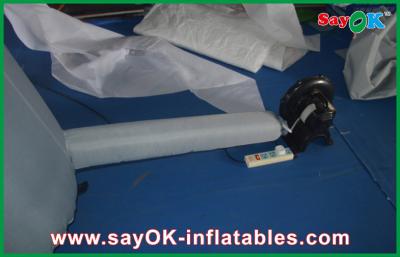 China Inflatable Arch Rental White  Hangout  Inflatable Entrance Advertising Arch / Inflatable Arch Rental With Oxford Cloth for sale