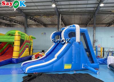 China Parco giochi Slide gonfiabile per bambini bagnato e asciutto Slide gonfiabile all'aria aperta for sale