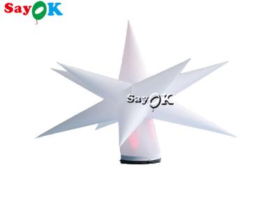 Cina Stelle gonfiabili d'attaccatura del LED nelle dimensioni differenti adatte a decorazioni della festa nuziale in vendita