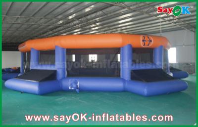 Κίνα γιγαντιαίος υπαίθριος/εσωτερικός διογκώσιμος αγωνιστικός χώρος ποδοσφαίρου 12m που προσαρμόζεται προς πώληση