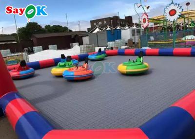 Cina pista gonfiabile del paraurti della tela cerata gigante di 4x4m per i giochi di sport in vendita