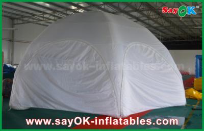 China Inflatable Yard Tent White Waterproof Inflatable Air Tent Customized PVC Inflatable Dome Tent For Event for sale