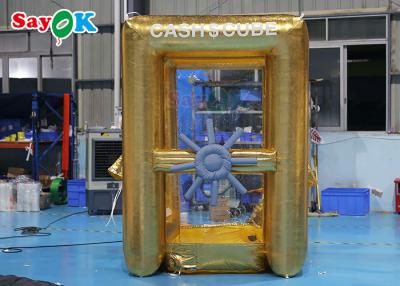 China Interesting Promotion Inflatable Cash Machine Game With Accessories for sale