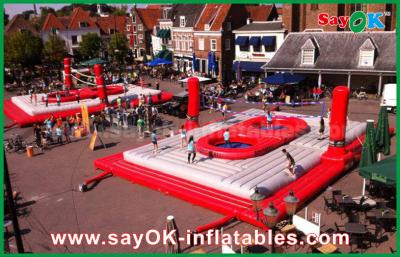 China Inflatable Football Toss Game Big Inflatable Sports Games Soccer Football Goal Gate Filed For Advertising for sale