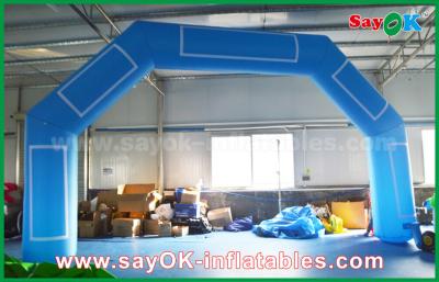 Китай Подгонянная финишная черта голубого раздувного события печати велкро свода раздувная продается