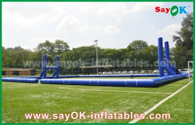 China Football Inflatable Games Giant Outside PVC Tarpaulin Inflatable Soccer / Football Field Court CE Standard for sale