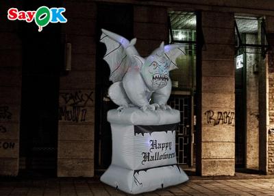 Cina Decorazione del cortile di Halloween LED divertente del gargoyle gonfiabile di 4 m in vendita