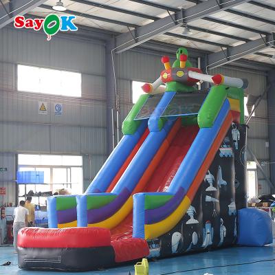 Cina Anti scorrevole gonfiabile rotto dei buttafuori della tela cerata del PVC dello scorrevole rimbalzante gigante per il parco di divertimenti in vendita
