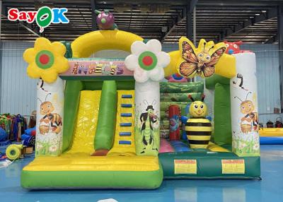 Cina Scivolo gonfiabile del letto di salto della coccinella del fumetto del castello dei buttafuori dei bambini della casa di rimbalzo della tela cerata in vendita