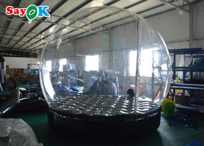 Cina Stampa gonfiabile del fondo della tenda della bolla della sfera di cristallo del globo della neve di Natale in vendita