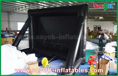 China aufblasbares Kinoleinwand 7mLx4mH PVC-Material mit Rahmen für Projektion zu verkaufen