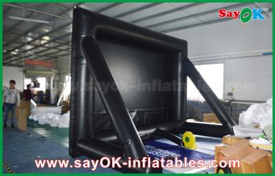 China aufblasbares Kinoleinwand 7mLx4mH PVC-Material mit Rahmen für Projektion zu verkaufen