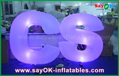 Китай Раздувное свадьбы слов украшения письма письмо приведенное Inflable модельной гигантское со светами красочными продается