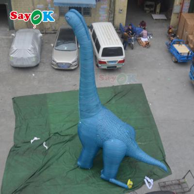 China 7m High Inflatable Cartoon Characters Dinosaur Advertisement Inflatable Model For Decoration for sale