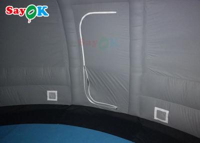 중국 6m는 과학 전시를 위한 팽창식 플라네타륨 검정 투상 돔 천막을 인쇄했습니다 판매용
