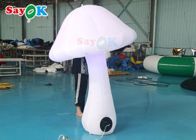 Cina Decorazione gonfiabile gigante del fungo di colore di stampa completa con il ventilatore in vendita