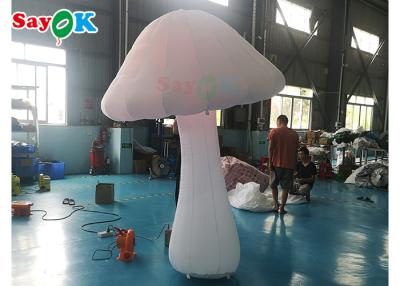Cina Decorazione gonfiabile gigante del fungo di colore di stampa completa con il ventilatore in vendita