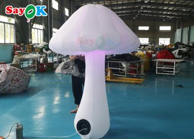 Cina Decorazione gonfiabile gigante del fungo di colore di stampa completa con il ventilatore in vendita
