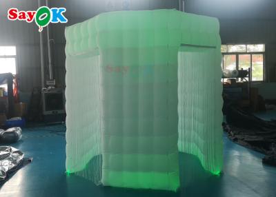 Cina Tende gonfiabili ottagonali per cabine fotografiche in tessuto Oxford bianco in vendita