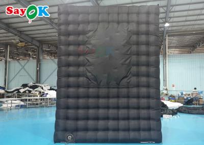 中国 結婚のでき事のための送風機の写真ブースの背景幕が付いている独特で膨脹可能な写真ブースのテント 販売のため