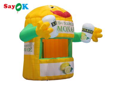 中国 立場の屋外のテントの昇進のための空気送風機が付いている膨脹可能なレモネード ブース 販売のため