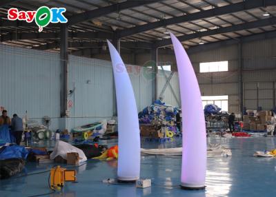 Cina Decorazione d'accensione gonfiabile 3m Crescent Cone di ROHS in vendita