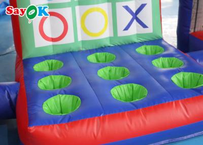 Cina Giochi gonfiabili di sport della tela cerata interattiva per Team Building Screen Printing in vendita