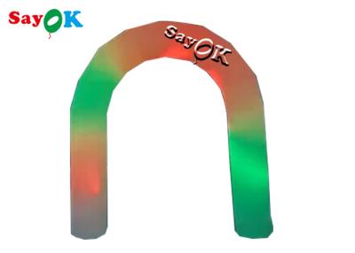 Cina LED che accende 2.5m Dia Oxford Cloth Inflatable Arch per gli eventi del partito in vendita